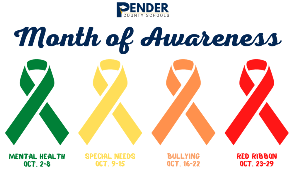 Pender County Schools Month of Awareness | Rocky Point Elementary School