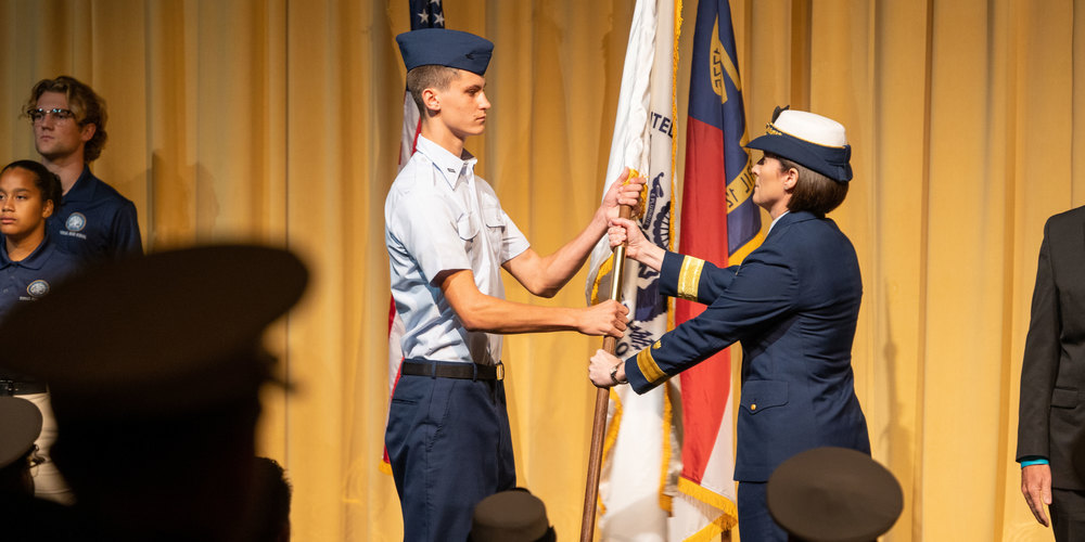 U.S. COAST GUARD JROTC PROGRAM OFFICIALLY ESTABLISHED AT TOPSAIL HIGH ...
